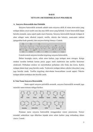 Senyawa Heterosiklik | DOCX