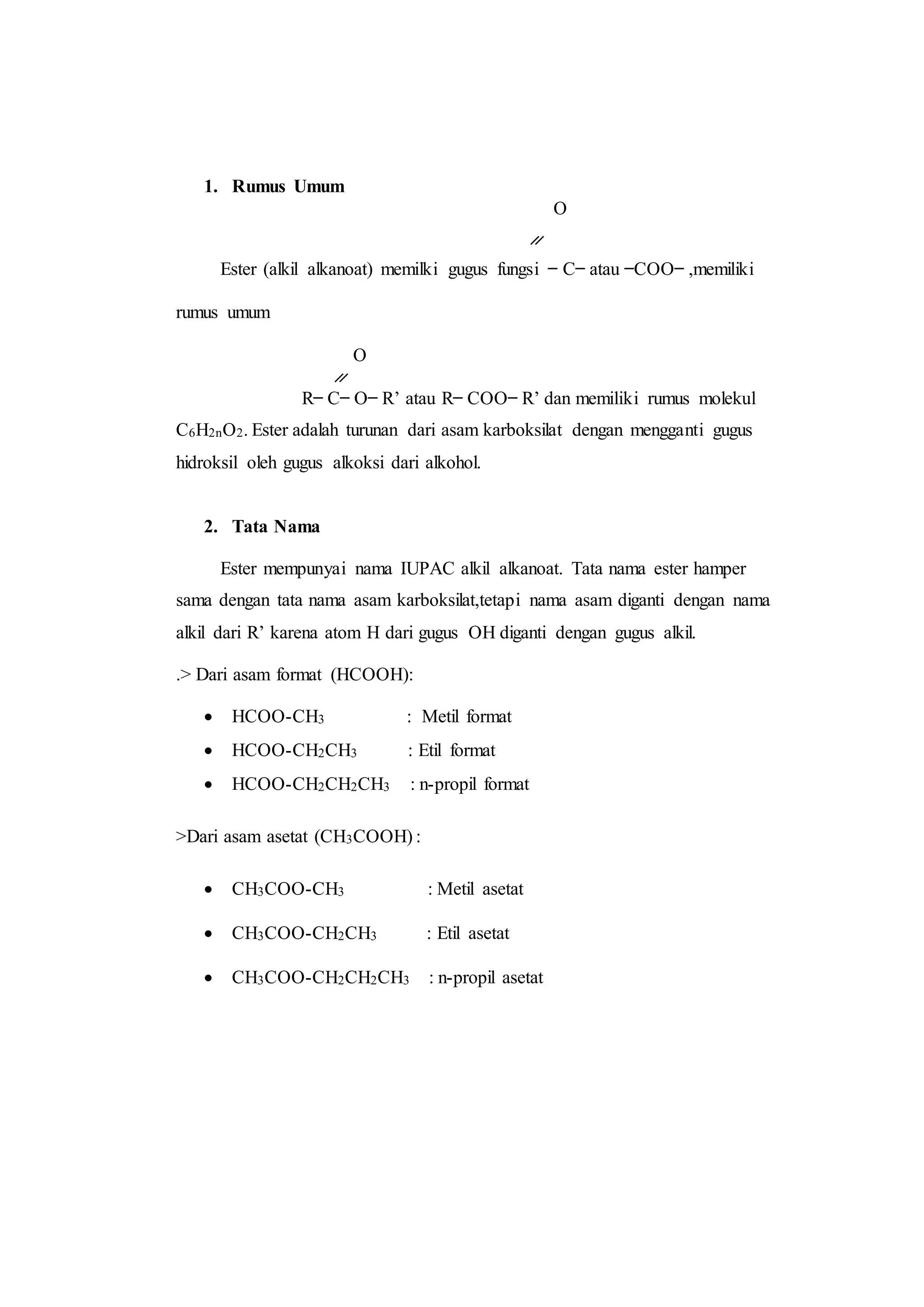 Makalah kimia organik yani | DOCX