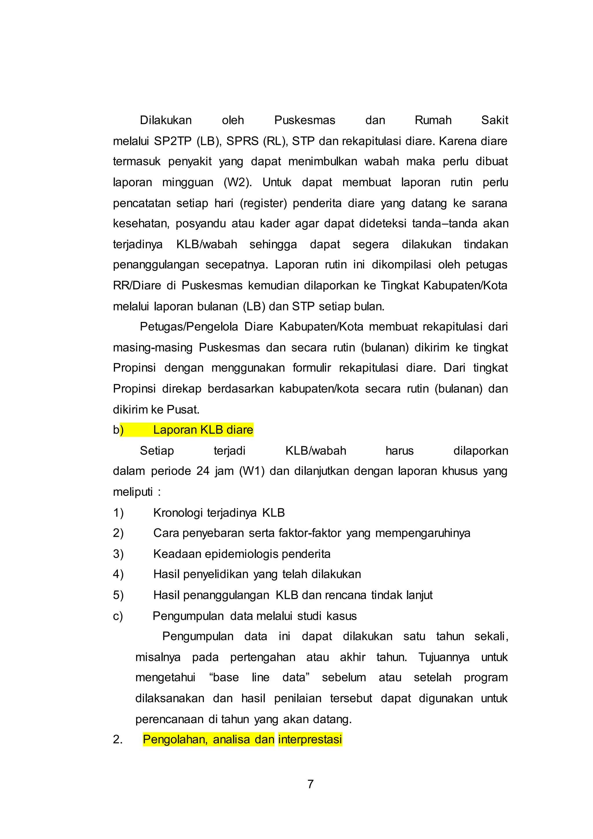 Makalah KLB DIARE klp 2 | DOCX