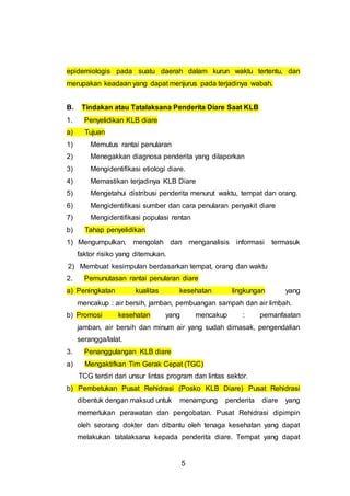 Makalah KLB DIARE klp 2 | DOCX