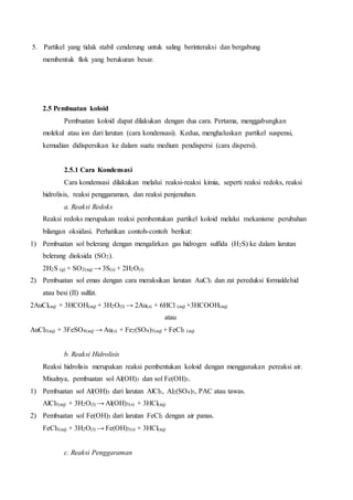 Makalah koloid lengkap | DOCX
