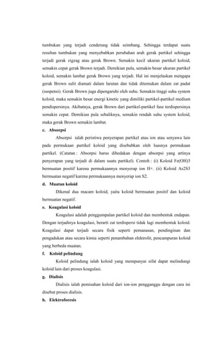 Makalah koloid sma 1 raha | DOCX