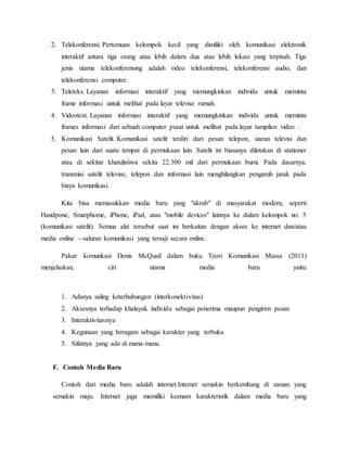 Makalah komunikasi massa | PDF