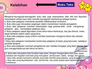 Konsep dan fungsi kajian telaah buku teks | PPT