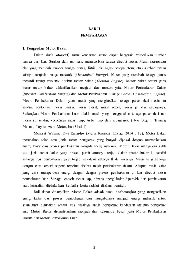 Konsep Motor Bakar | PDF