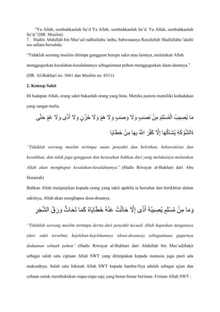 Makalah konsep sehat sakit dalam islam | DOCX