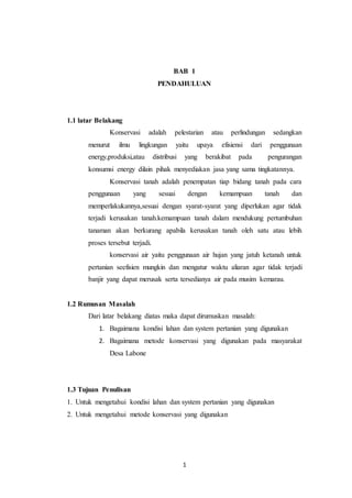 Makalah konservasi | DOCX