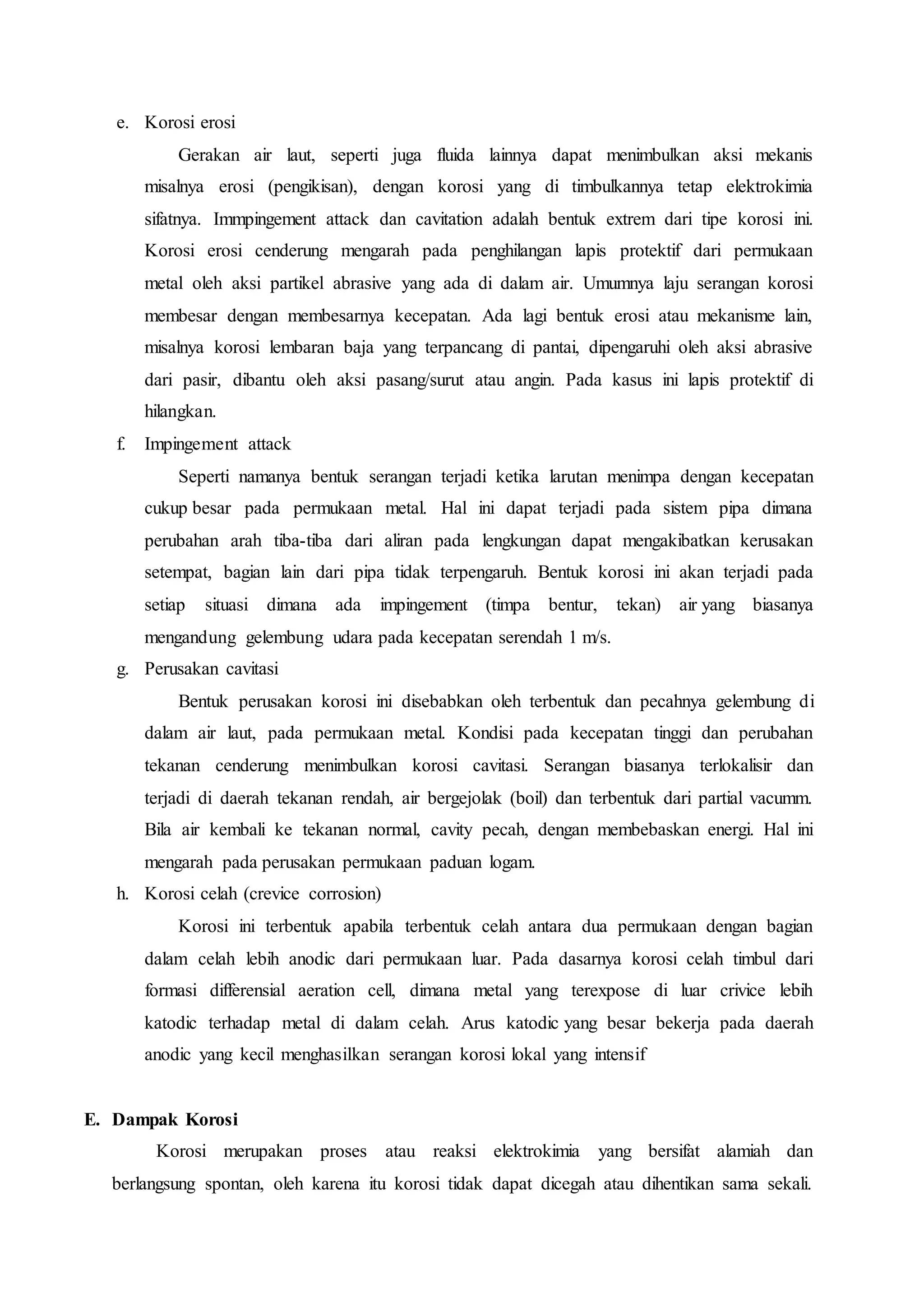 Makalah korosi | DOCX