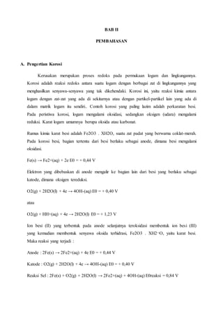 Makalah korosi | DOCX