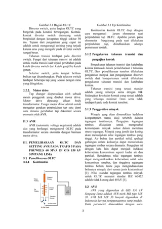 pemeliharaan OLTC dan setting AVR | DOC