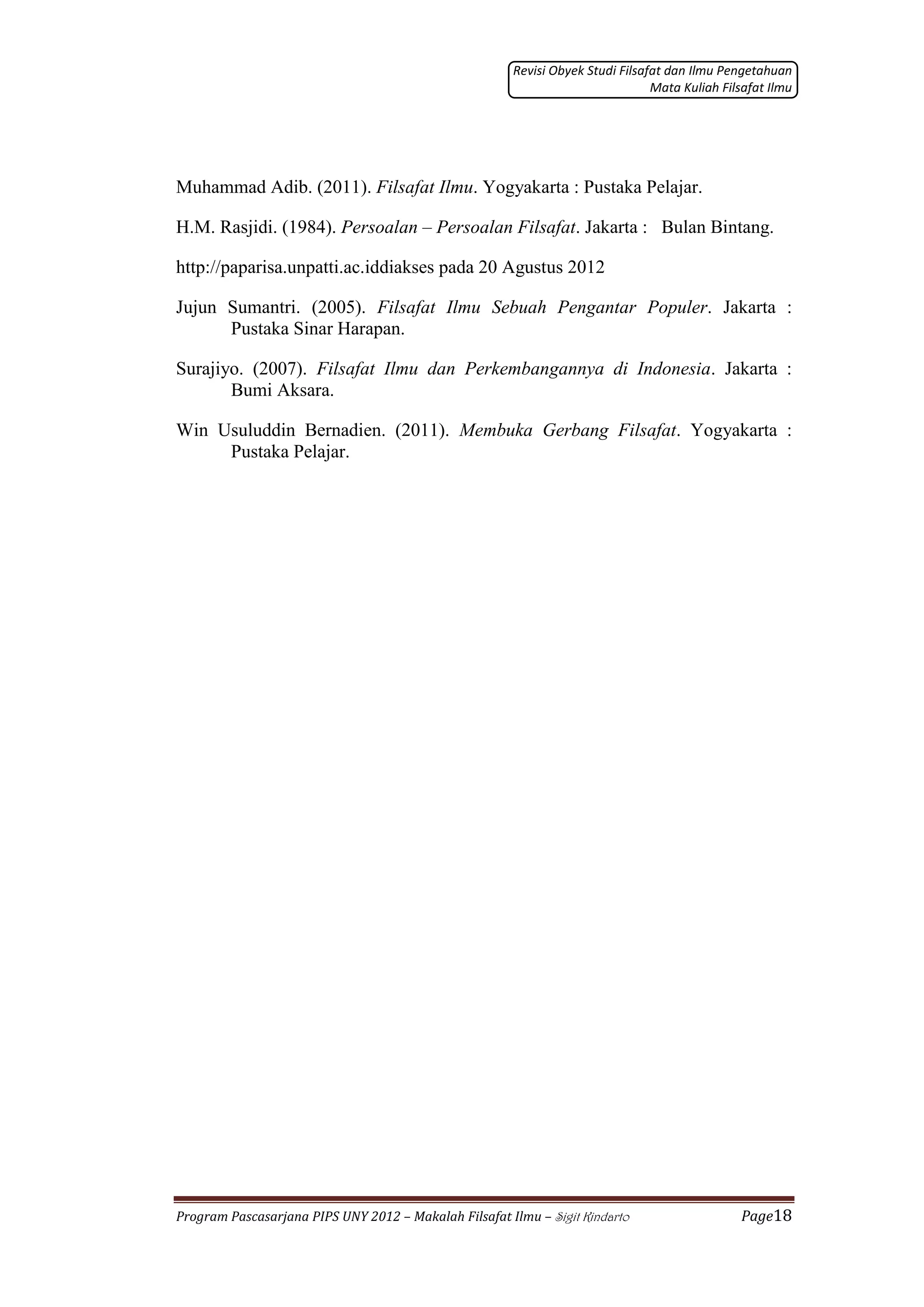 Makalahku.presentasi re visi | DOCX