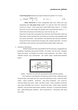 interferensi dan difraksi | DOCX
