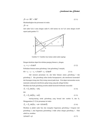 interferensi dan difraksi | DOCX