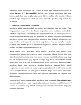 rasch model untuk penelitian sosial kuantitatif | PDF