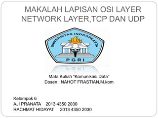 Makalah lapisan osi layerr pwpoin | PPTX