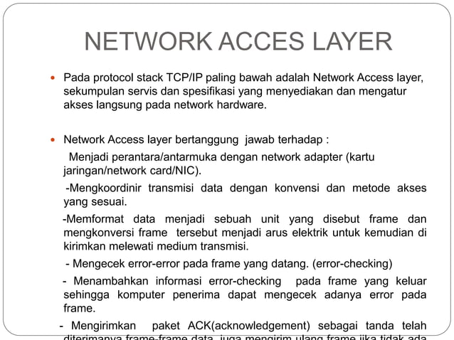Makalah lapisan osi layerr pwpoin | PPTX