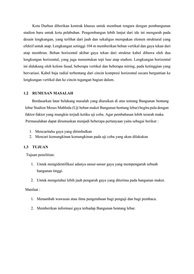 MAKALAH LAPORAN UJI BEBAN MAKET STRUKTUR BANGUNGAN_KELOMPOK 1.pdf