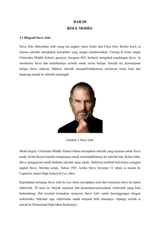 Makalah leadership Steve Jobs oleh teguhn | PDF