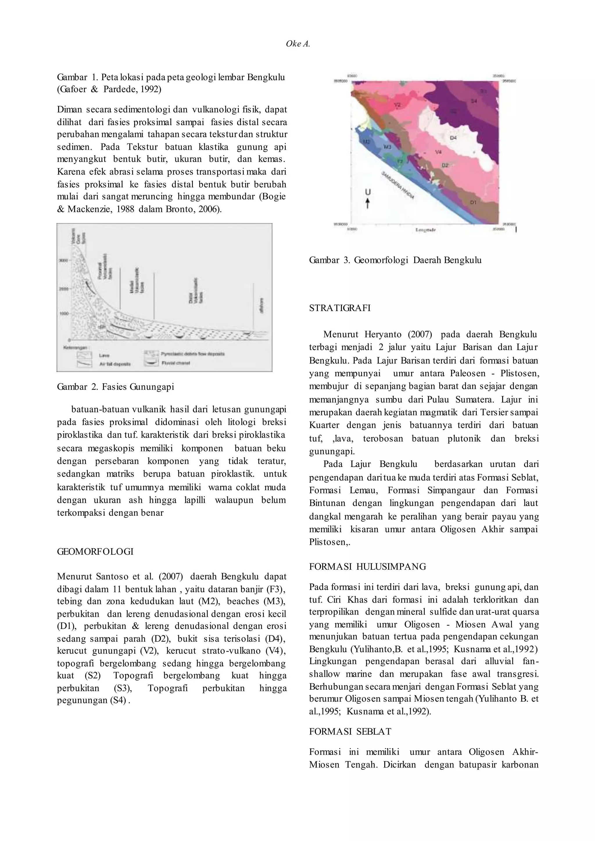 KARAKTERISTIK MINERALOGI MATRIKS BREKSI VULKANIK PADA ENDAPAN FASIES ...