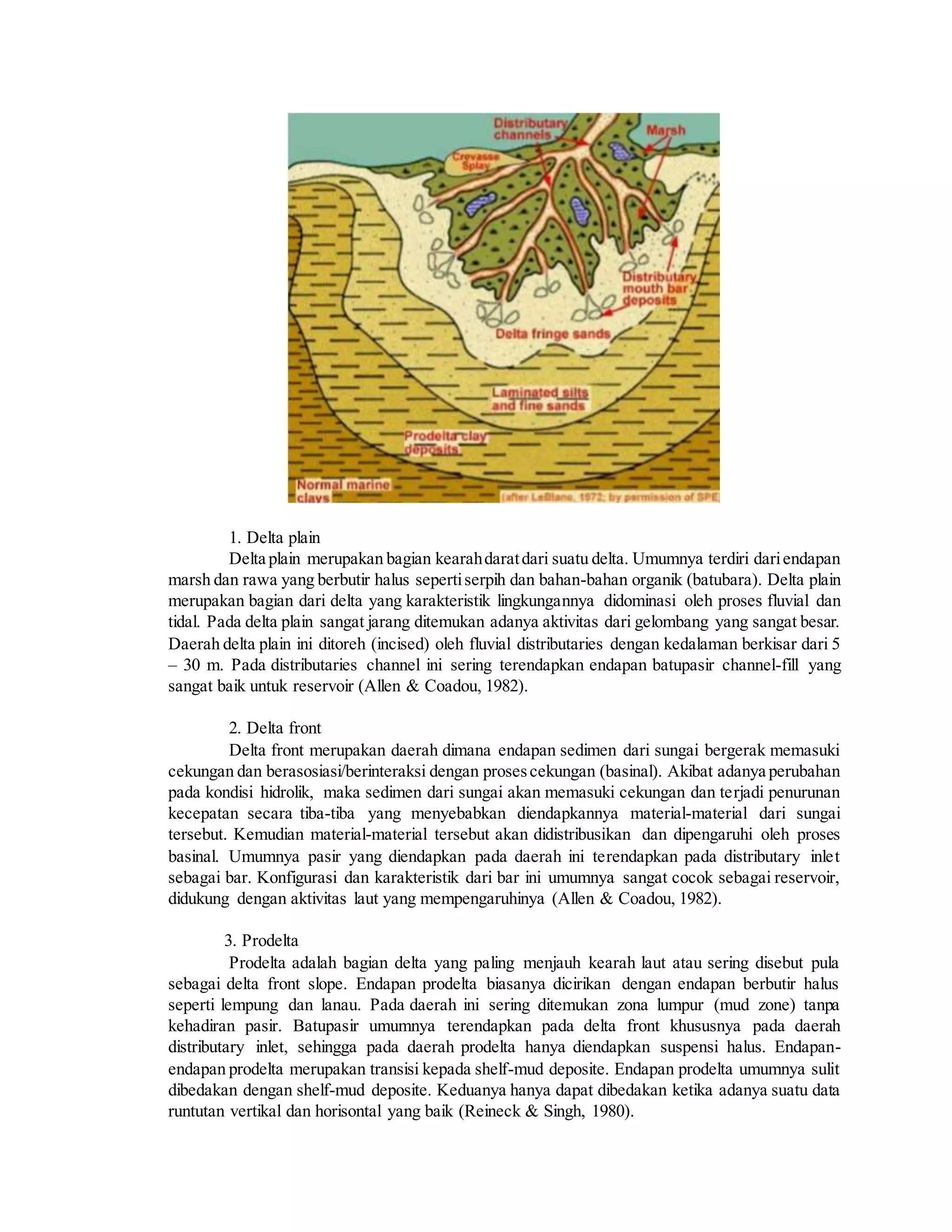 Makalah lingkungan pengendapan | DOCX