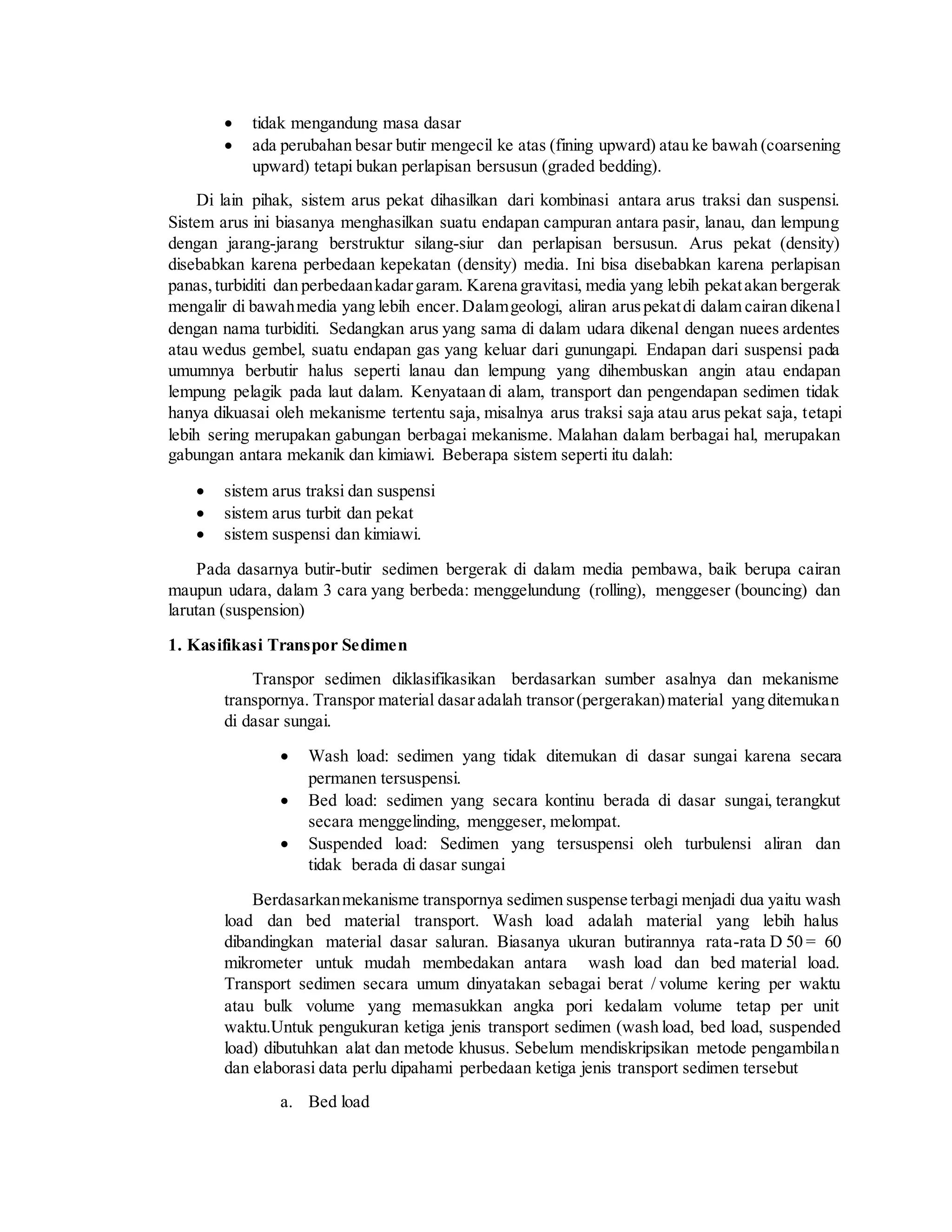 Makalah lingkungan pengendapan | DOCX