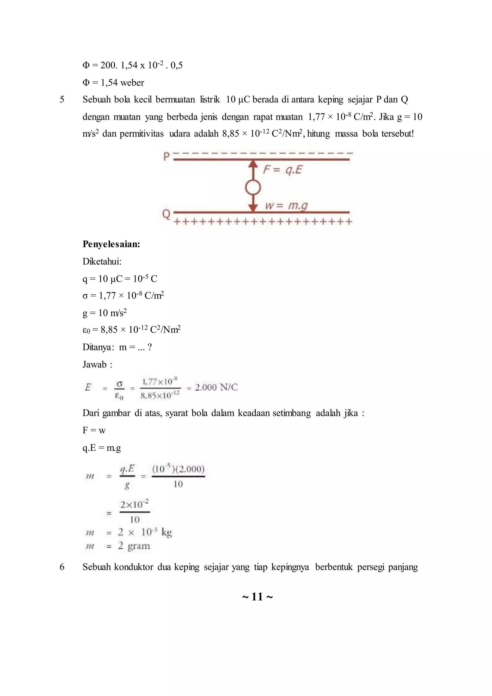 Listrik Magnet - Hukum Gauss | DOCX