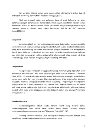 Makalah logam alkali tanah | DOC