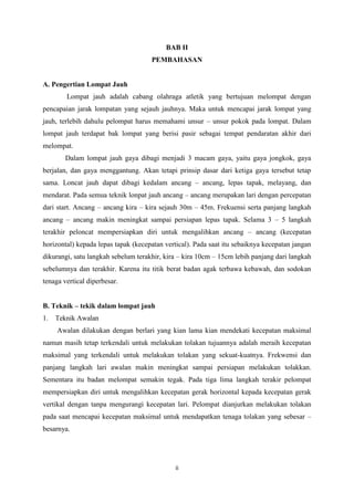 Makalah lompat jauh STIP KABUPATEN MUNA | PDF