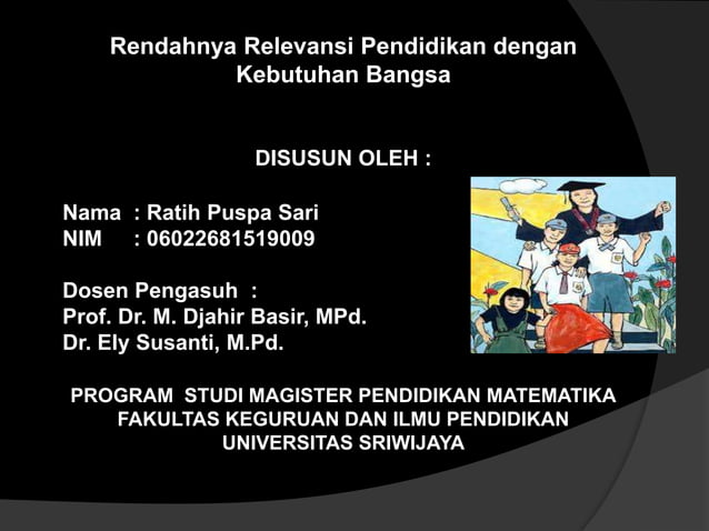Contoh Masalah Relevansi Pendidikan Di Indonesia - Riset
