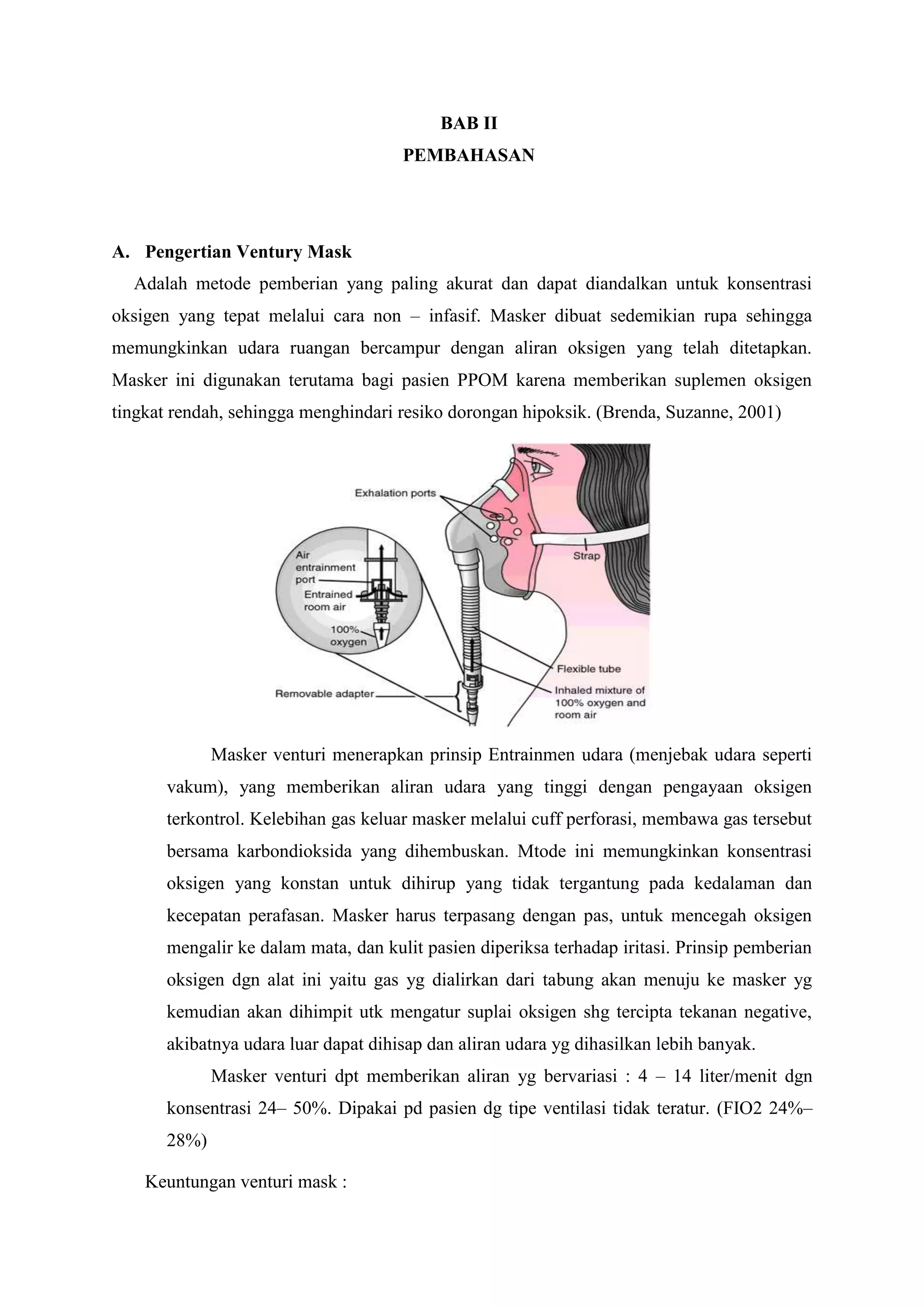 Makalah macam2 pemberian oksigen | DOCX