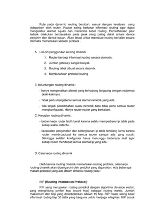 Makalah manajemen jaringan | DOC