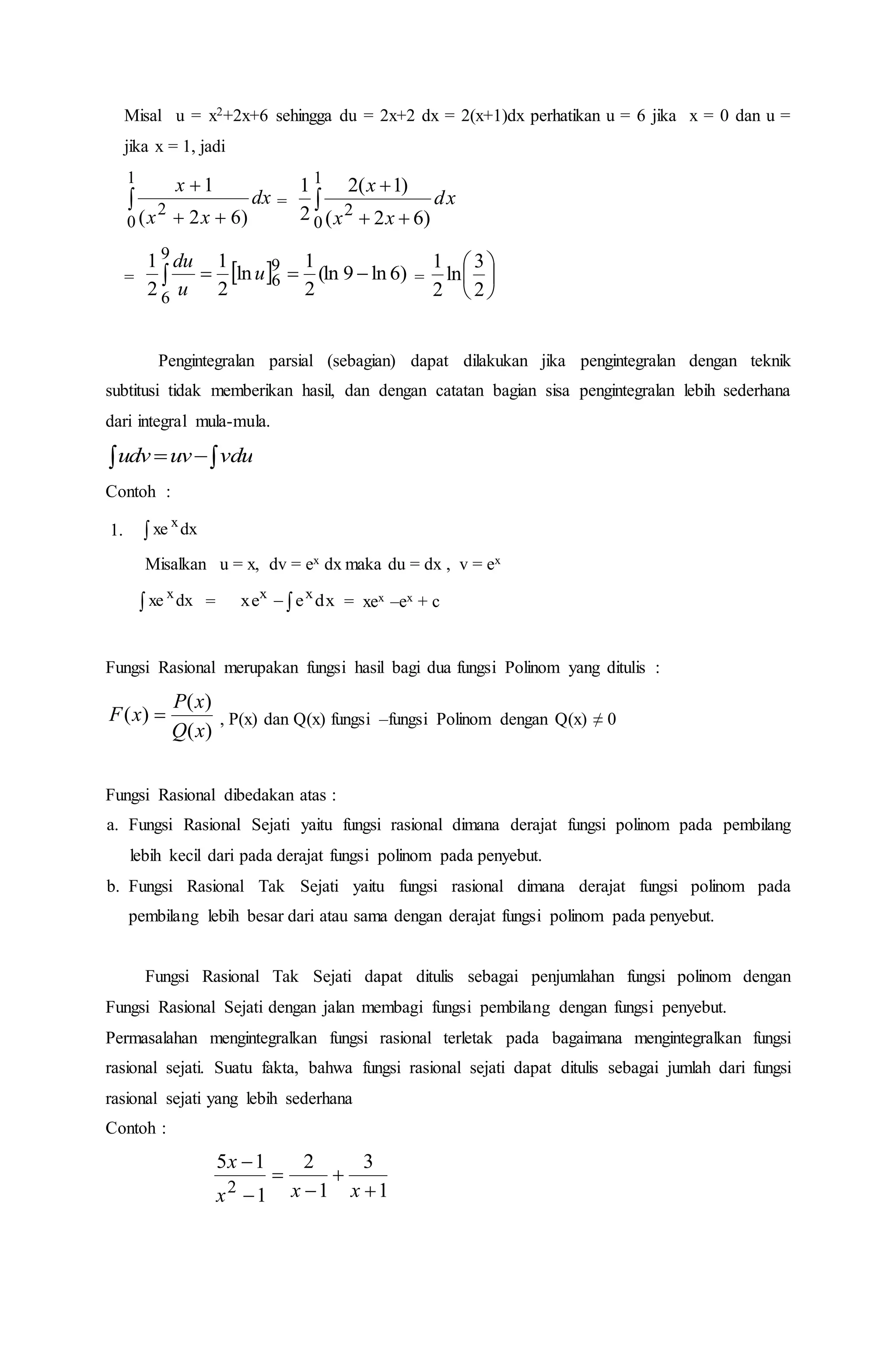 Makalah Matematika Integral Docx