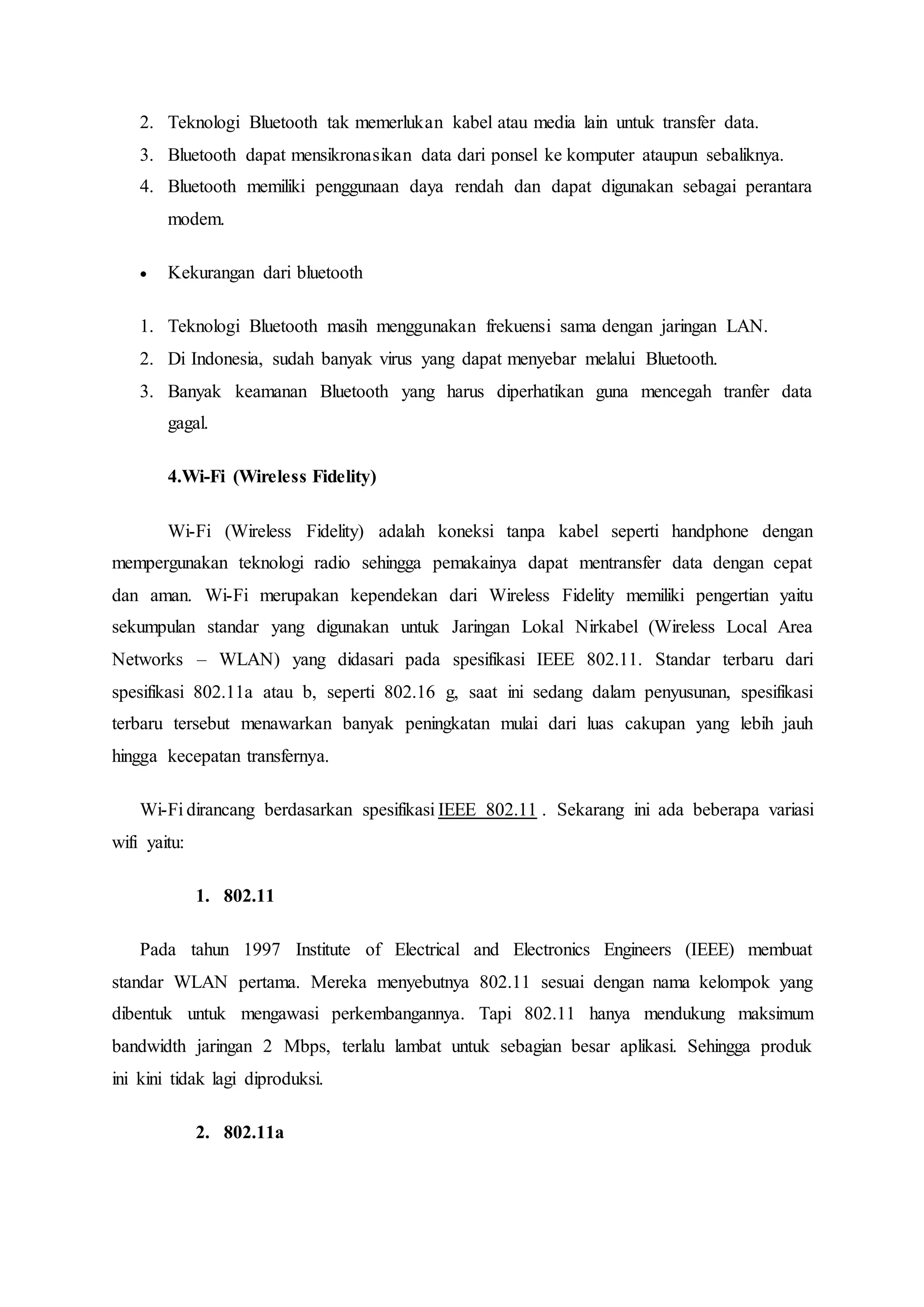 Makalah media transmisi jaringan kabel dan wireless | DOCX