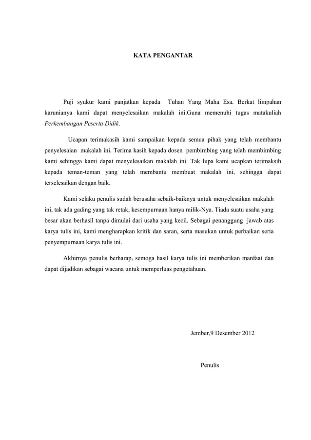 Makalah (mengenal karakter remaja pada siswa smp | DOC