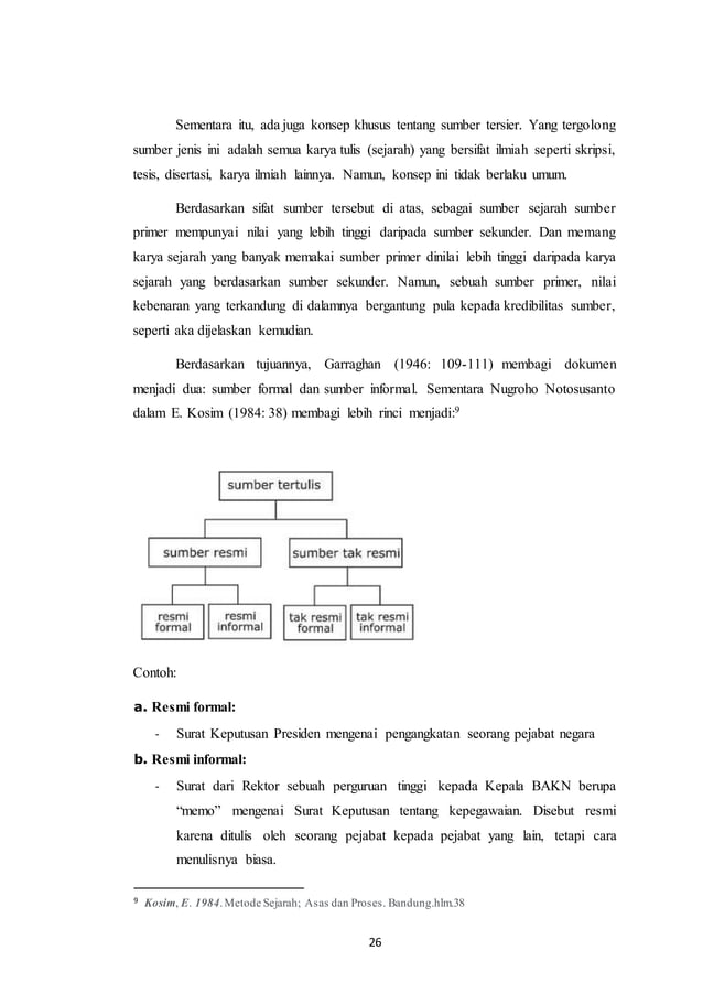 Makalah metode pengumpulan sumber sejarah (1) | PDF
