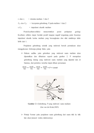 Metode Seismik | DOCX