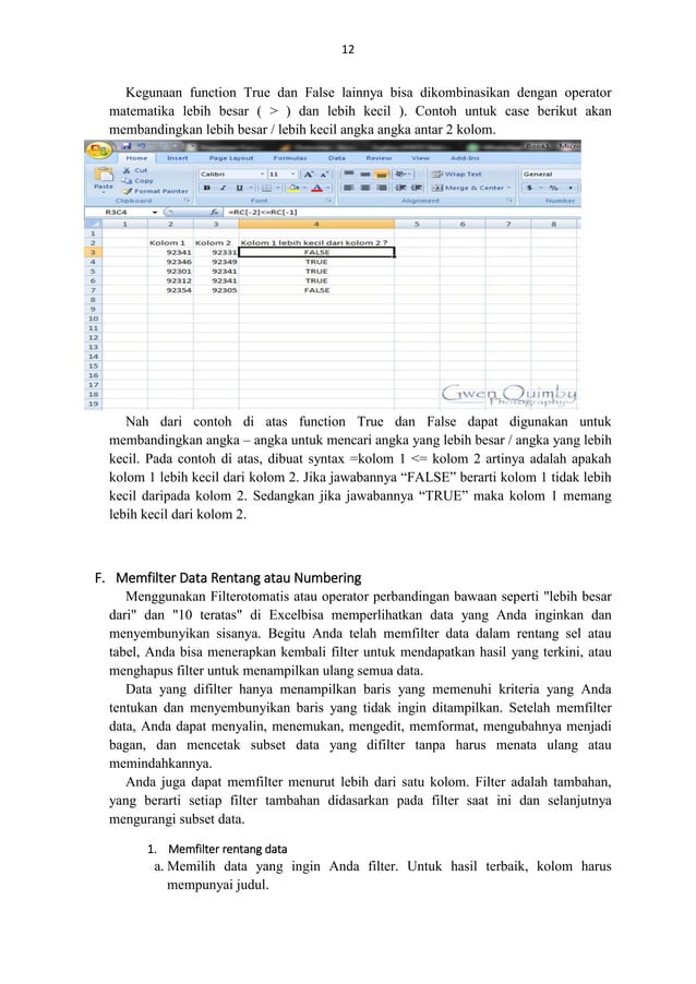 Makalah microsoft excel | PDF