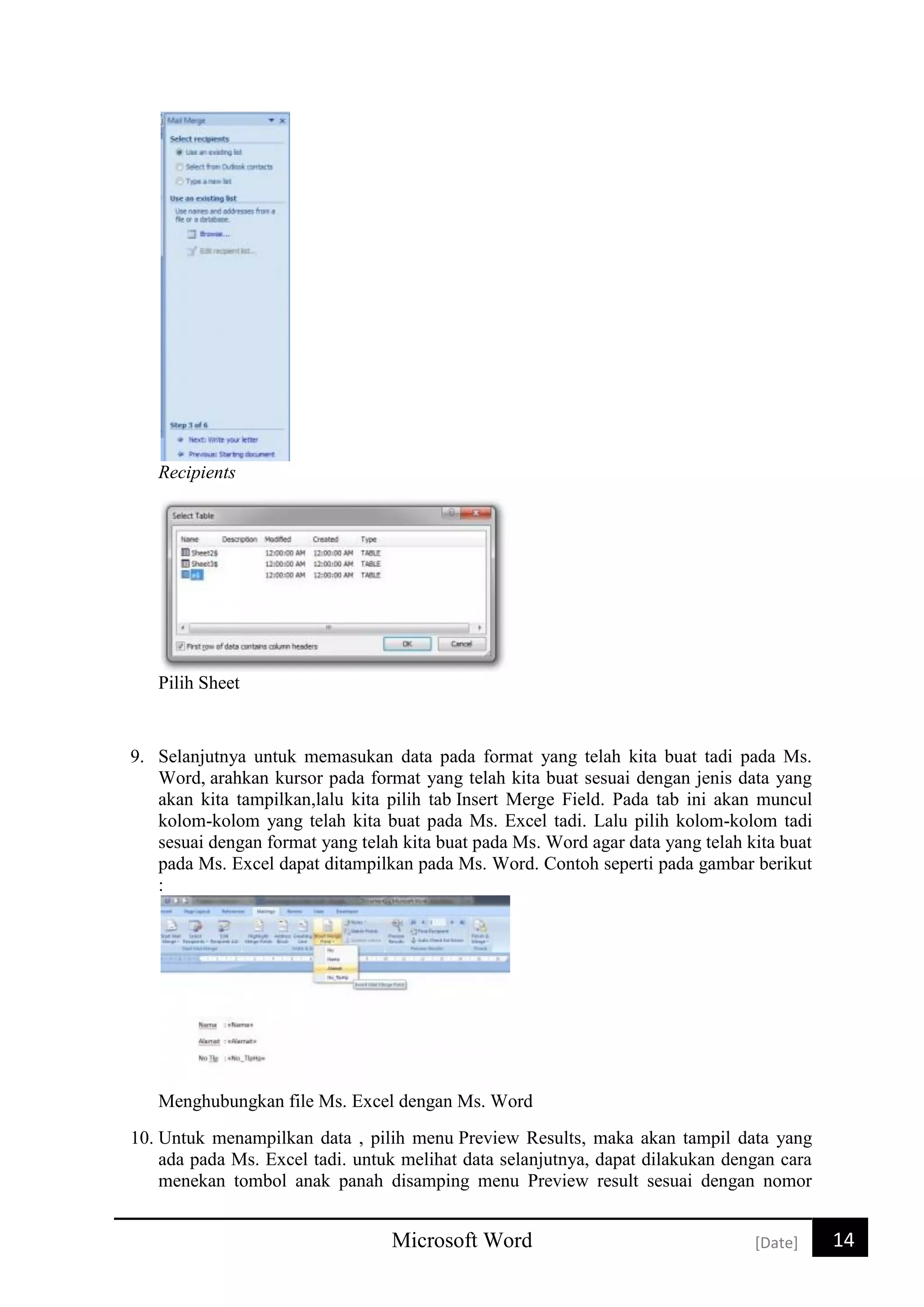 Makalah microsoft word | PDF
