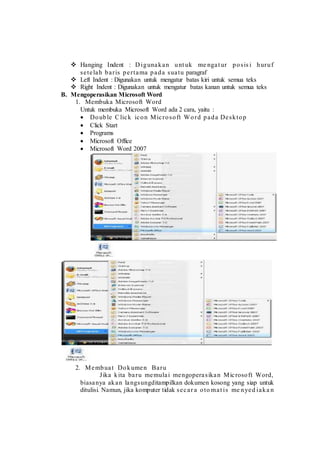 Makalah microsoft word 2007 | DOCX