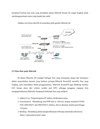 Makalah mikrotik | DOCX