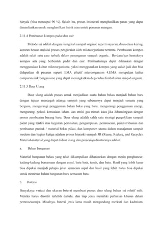 Makalah minimalisasi limbah industri | PDF