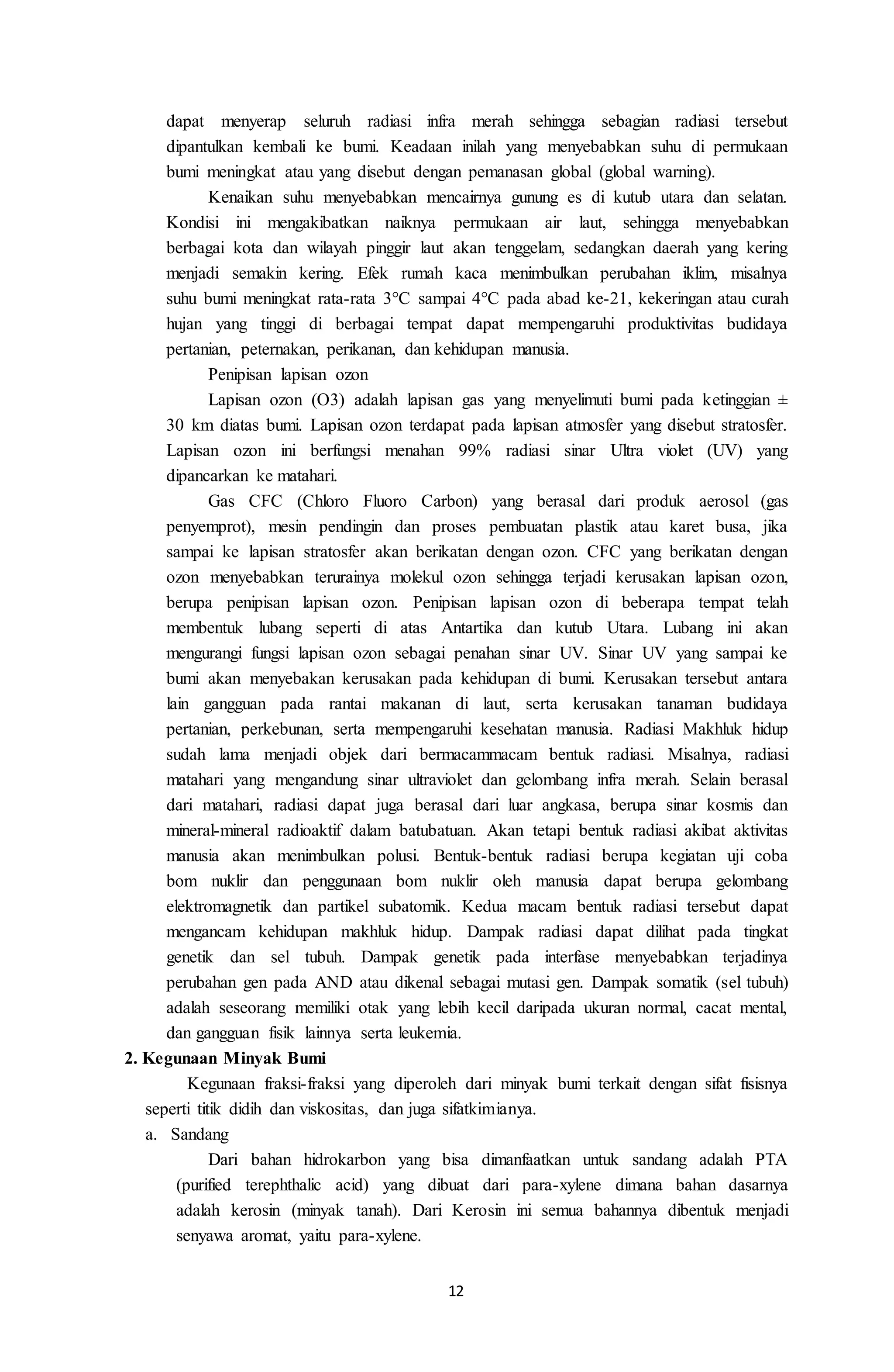 Makalah minyak bumi alek | PDF