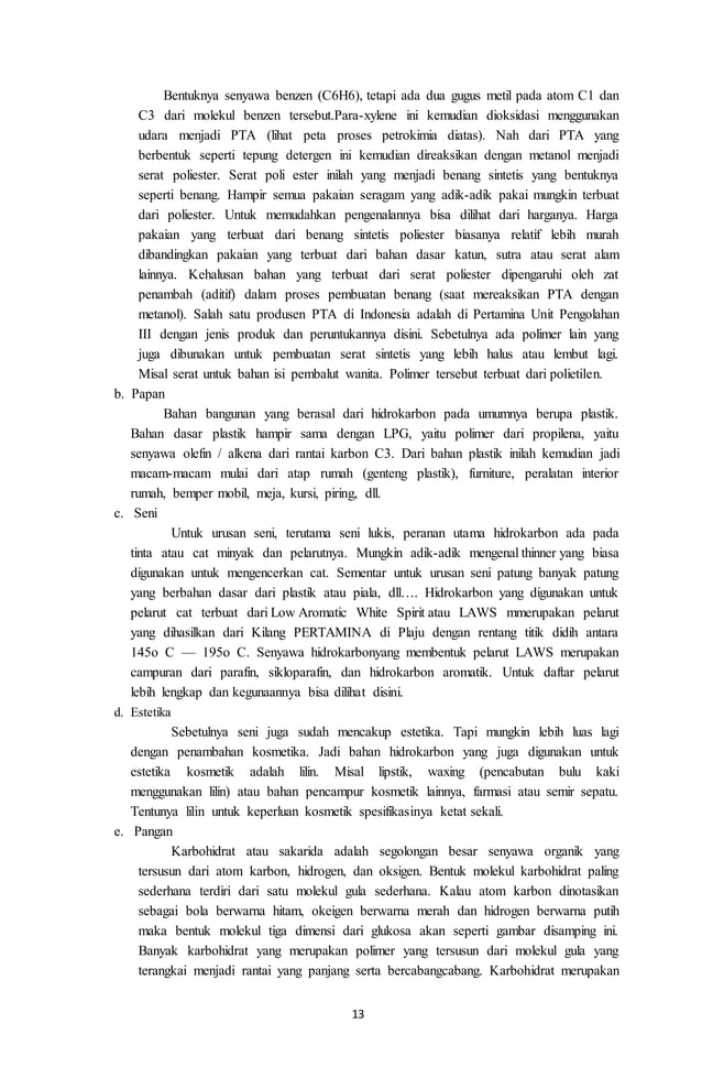 Makalah minyak bumi alek | PDF