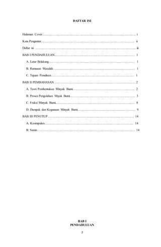 Makalah minyak bumi alek | PDF