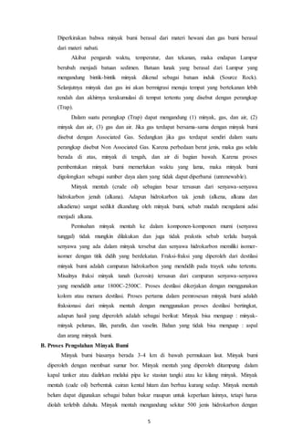 Makalah minyak bumi alek | PDF