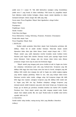 Makalah minyak bumi alek | PDF