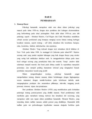 Makalah model model konseling 1 eksistensial humanistik | DOCX