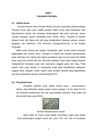 Makalah Penyakit Menular Morbus Hansen | DOCX