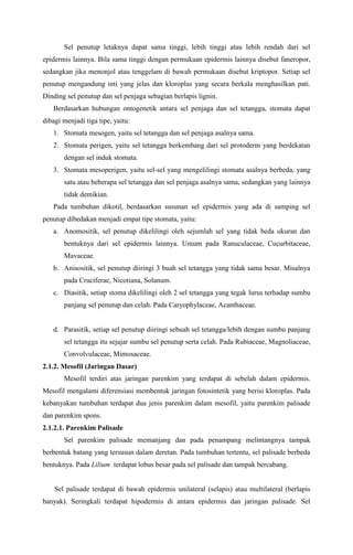 Makalah morfologi daun | DOCX