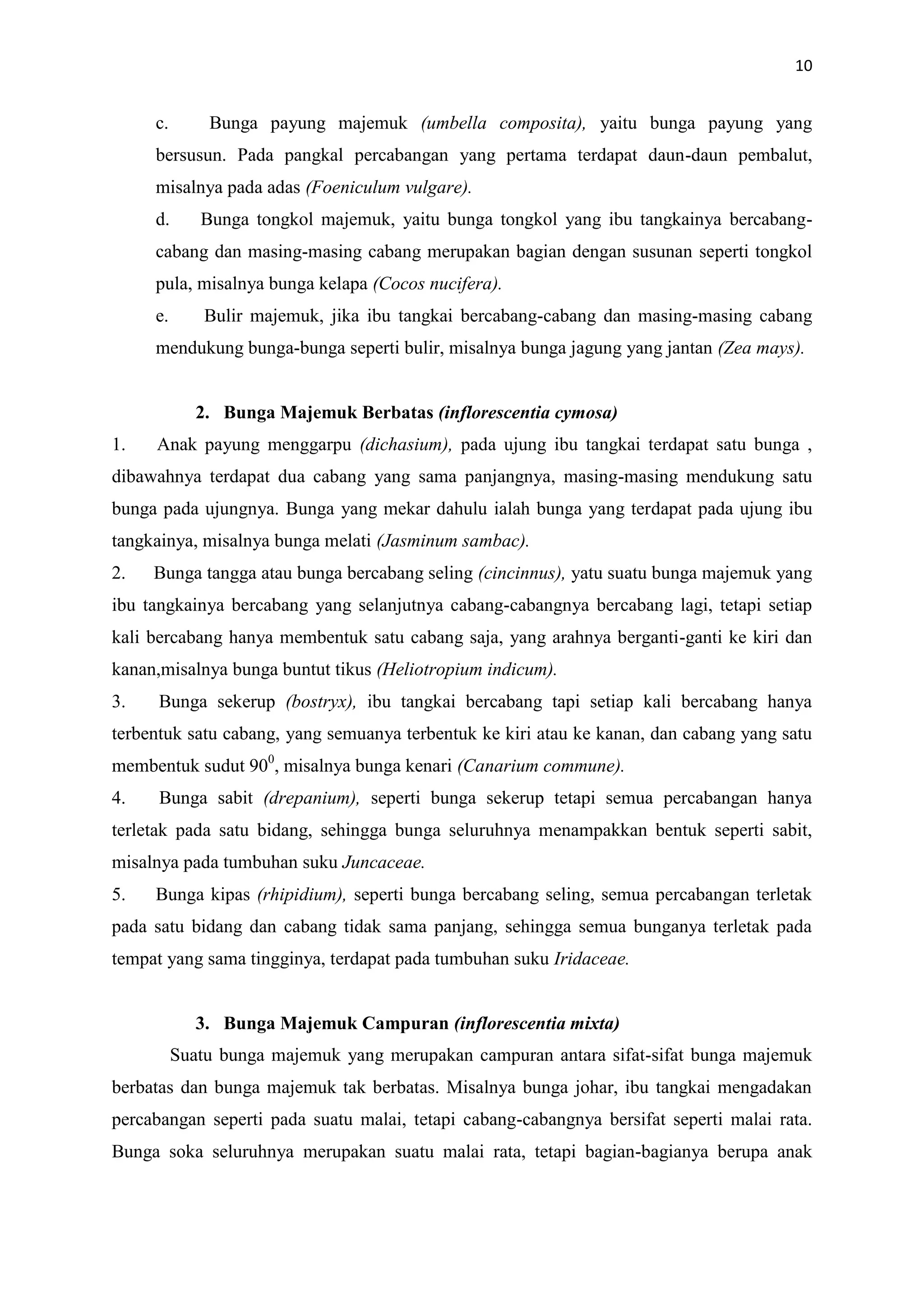 Makalah morfotum alat perkembangbiakan bunga | DOCX